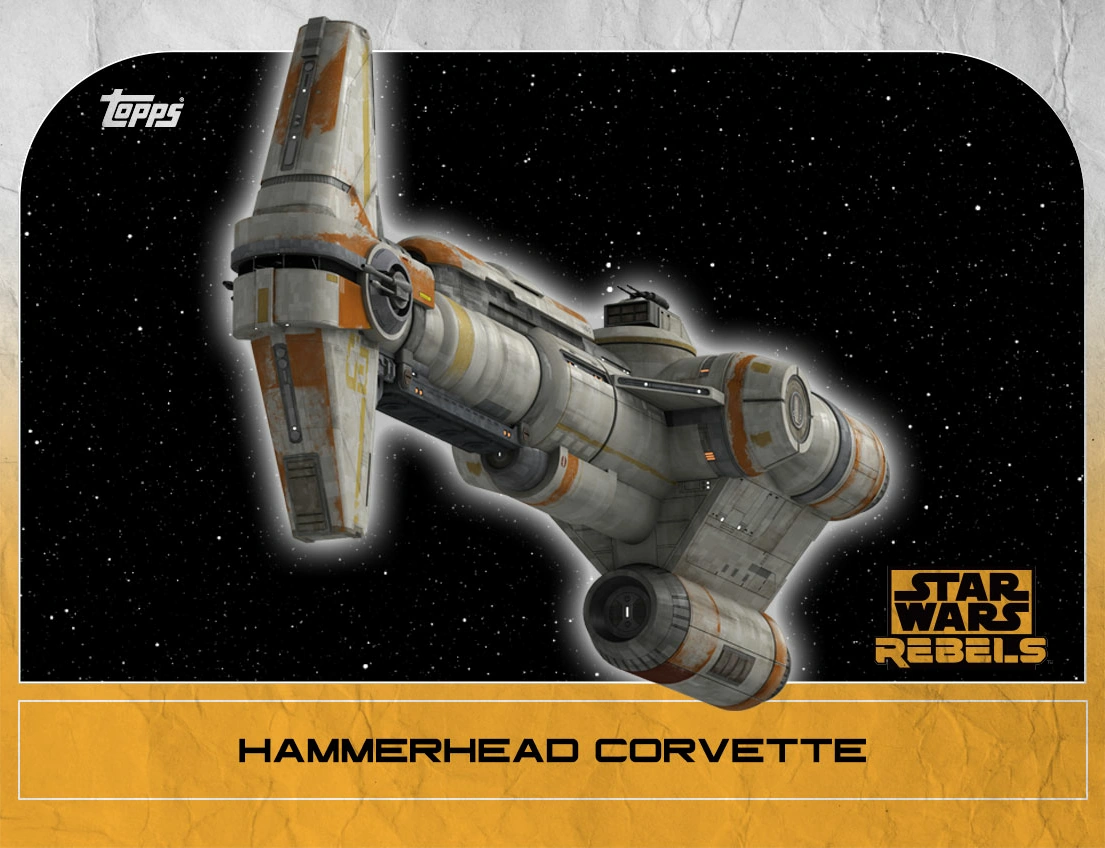 Hammerhead Corvette - Star Wars Rebels: Retro | Star Wars: Card Trader ...