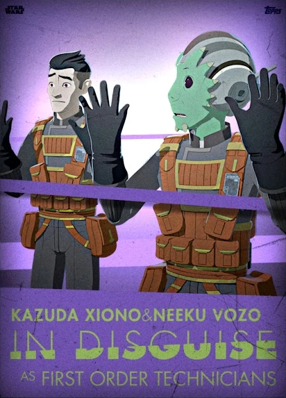 Kazuda Xiono & Neeku Vozo in Disguise as First Order Technicians - In ...