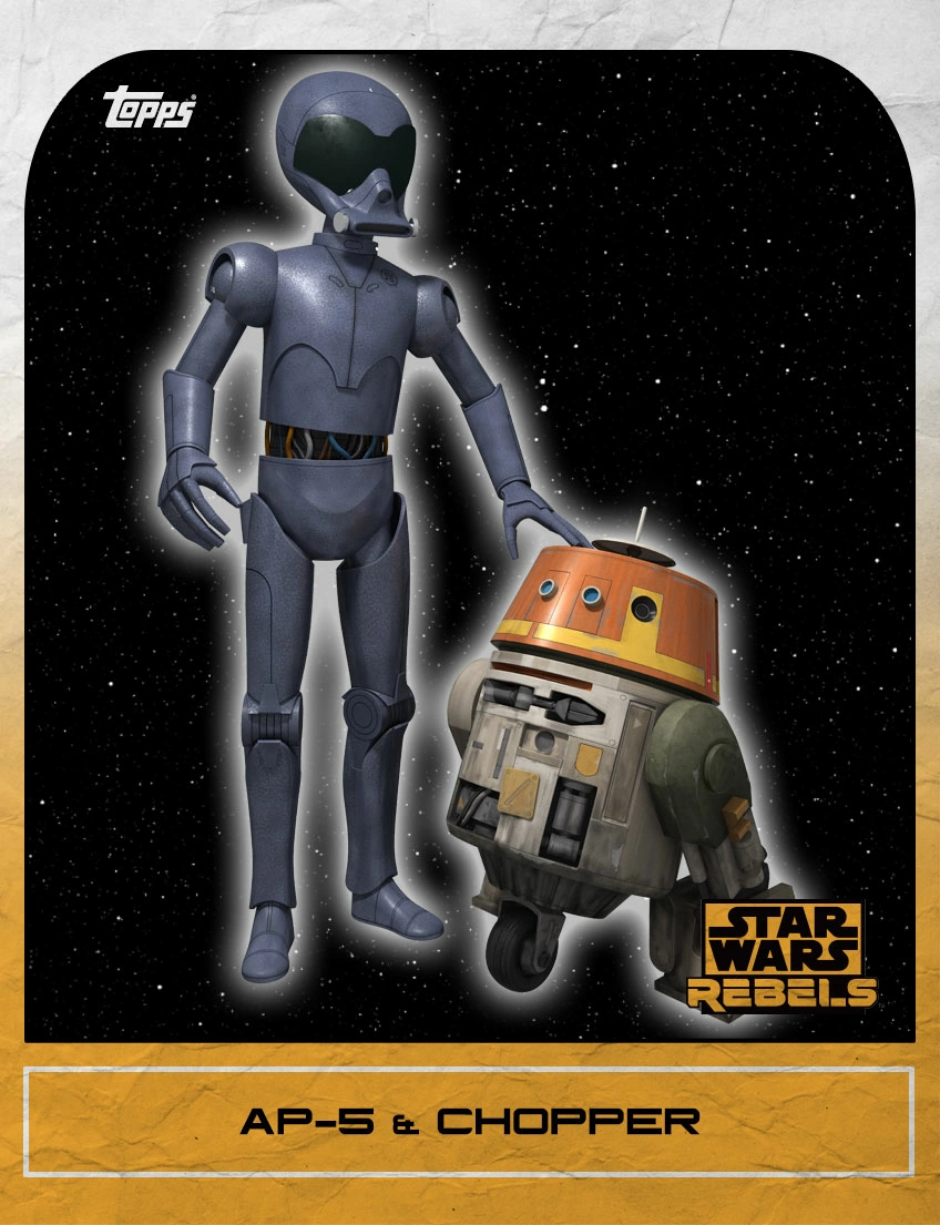 AP-5 & Chopper - Star Wars Rebels: Retro | Star Wars: Card Trader Wiki ...