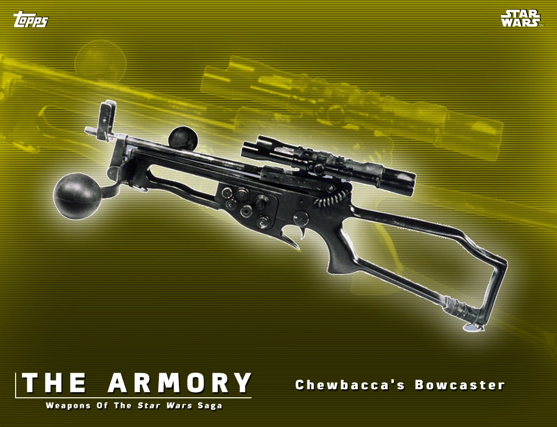 Chewbacca's Bowcaster - The Armory | Star Wars: Card Trader Wiki | Fandom