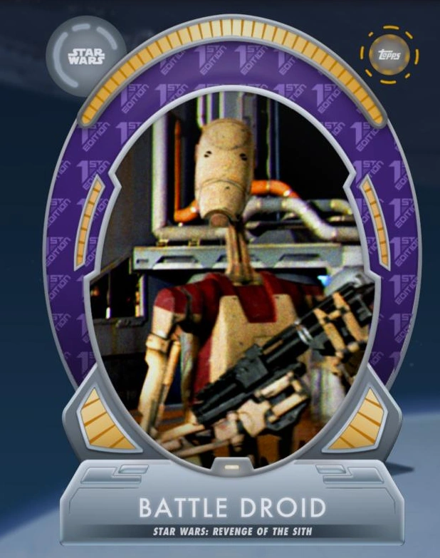 Battle Droid - 2022 Base - Series 2 | Star Wars: Card Trader Wiki | Fandom
