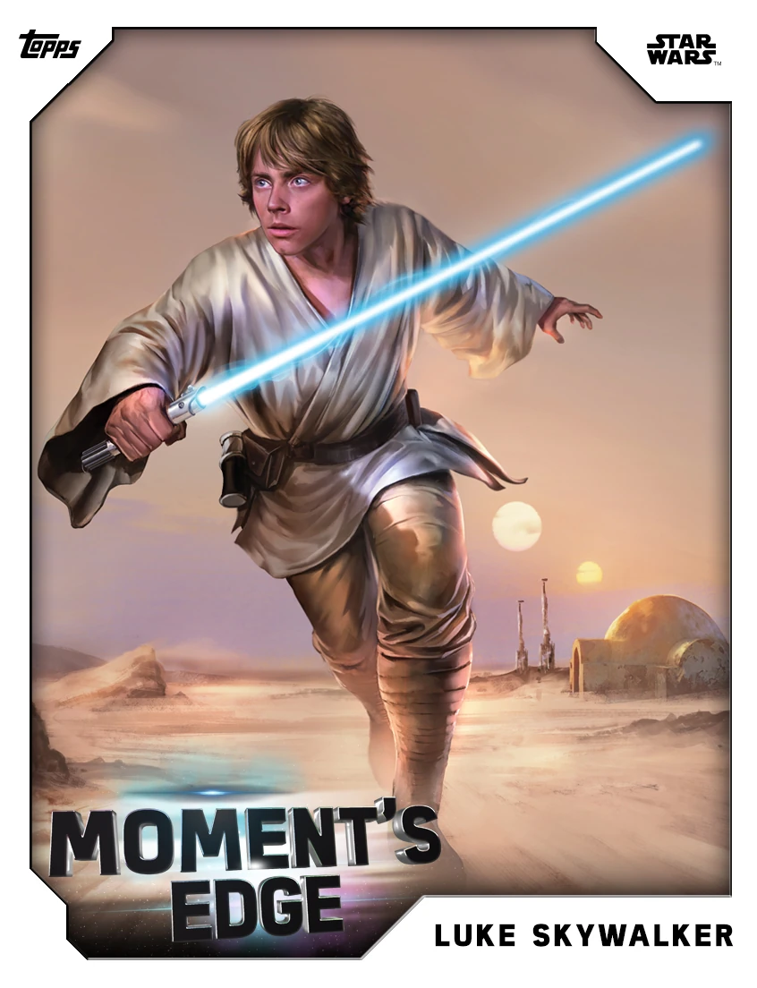 Luke Skywalker - Moment's Edge | Star Wars: Card Trader Wiki | Fandom