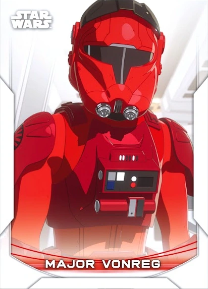 Major Vonreg 2 - 39-F - Chrome Perspectives | Star Wars: Card Trader ...