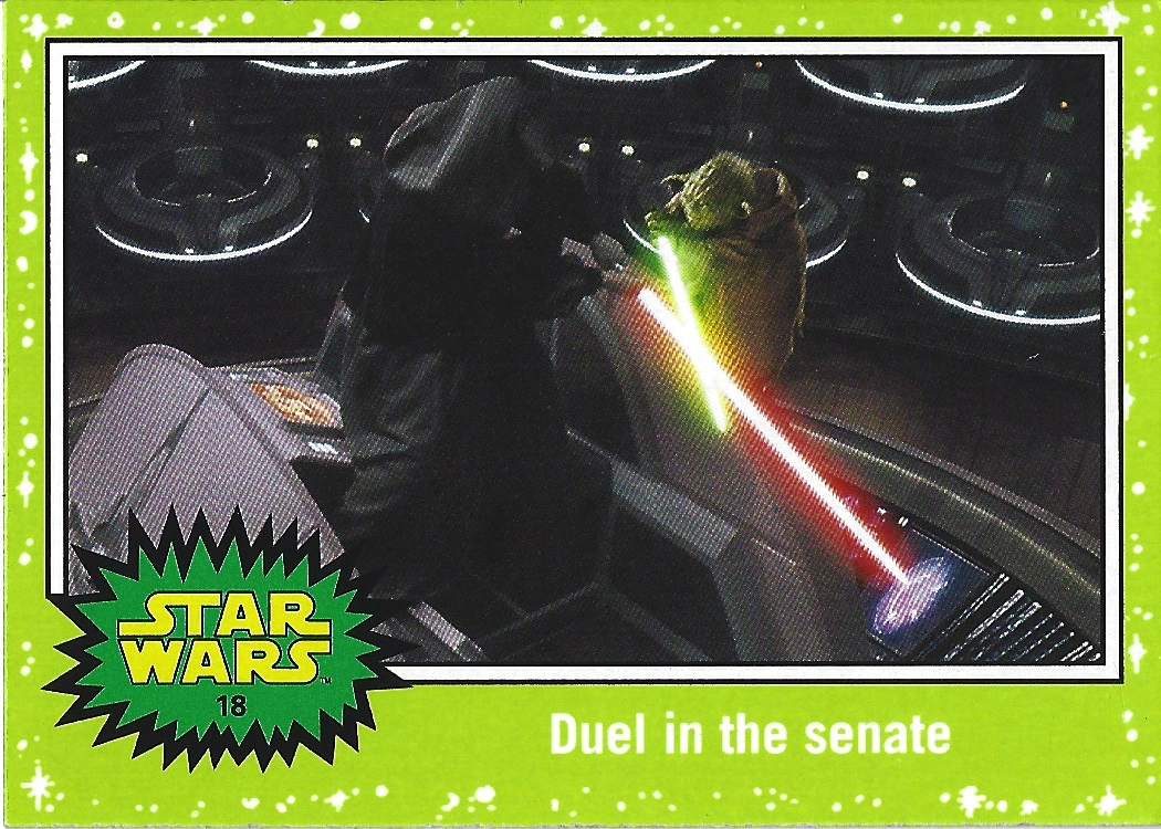 Duel in the senate - Journey to The Force Awakens | Star Wars: Card ...