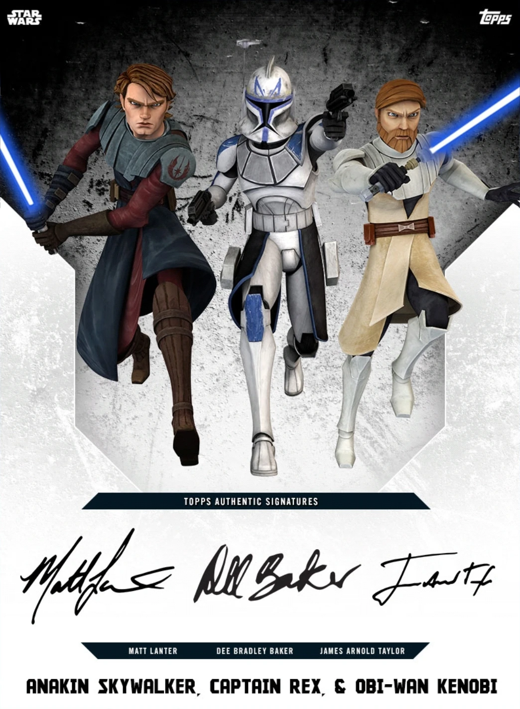 Anakin Skywalker, Captain Rex, & Obi-Wan Kenobi - Rank & File | Star ...