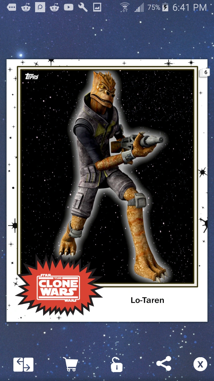 Lo-Taren - Base Series 4 | Star Wars: Card Trader Wiki | Fandom