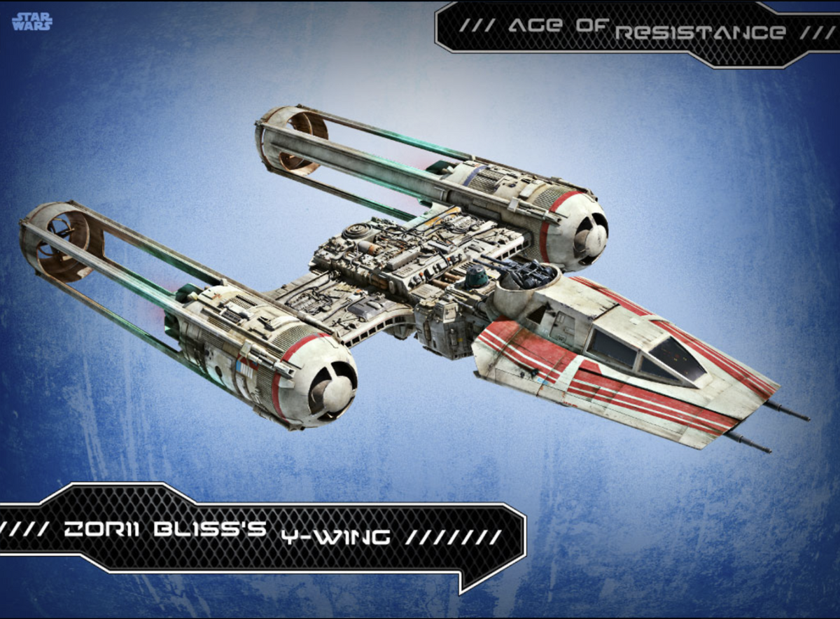 Zorii Bliss' Y-Wing - Ships & Vehicles: Age of Resistance | Star Wars ... Zorii Bliss' Y-Wing - Ships & Vehicles: Age of Resistance | Star Wars ...