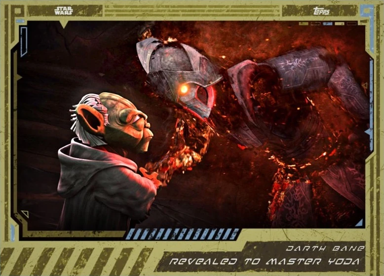Darth Bane Revealed to Master Yoda - Star Wars: The Clone Wars - Box ...