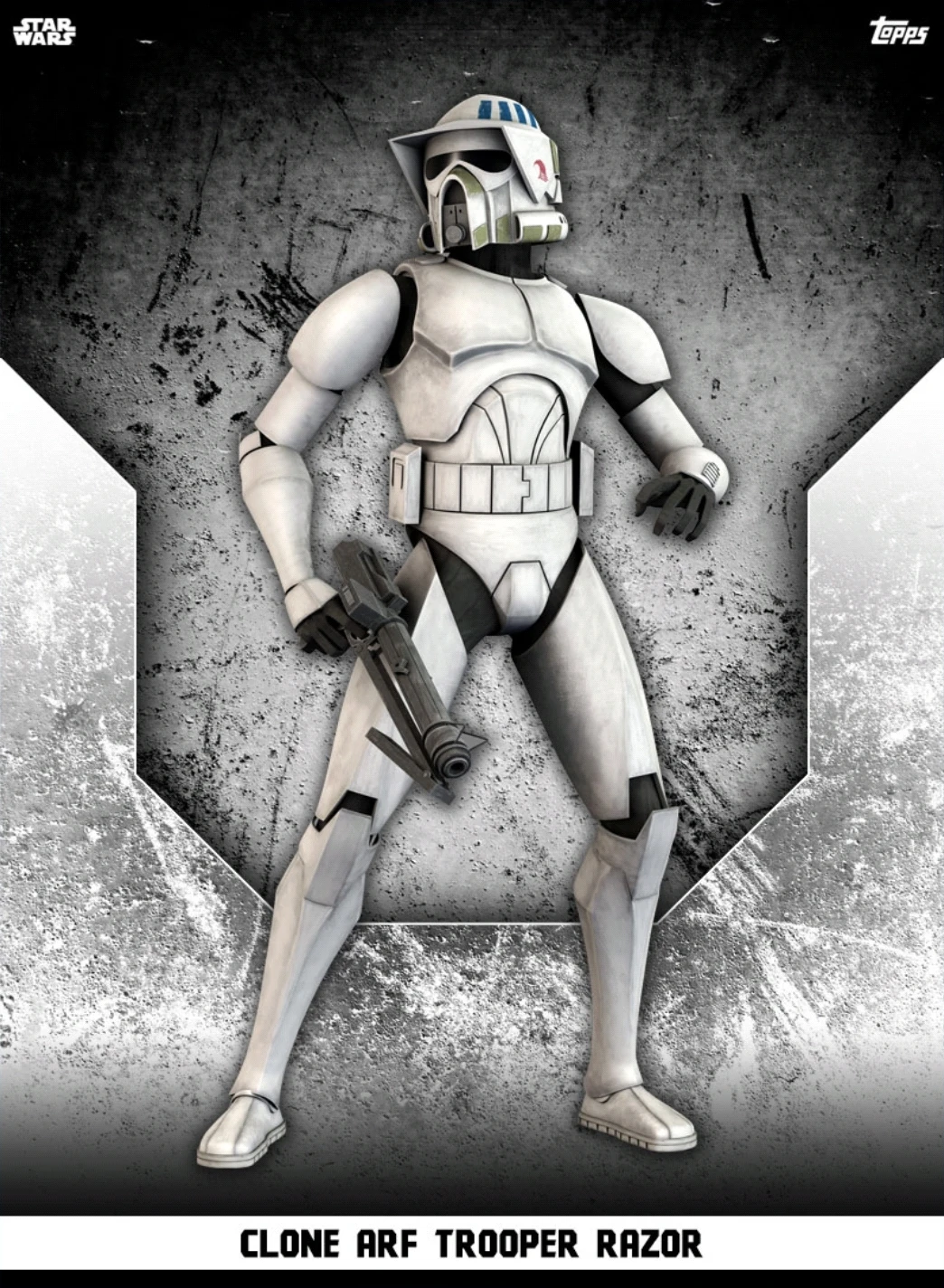 Clone ARF Trooper Razor - Rank & File | Star Wars: Card Trader Wiki ...