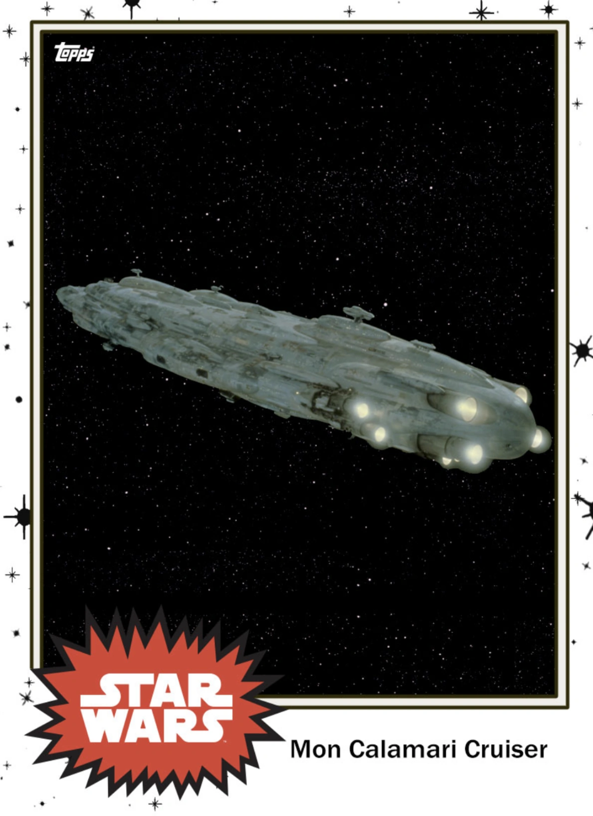 Mon Calamari Cruiser - Base Series 4 | Star Wars: Card Trader Wiki | Fandom