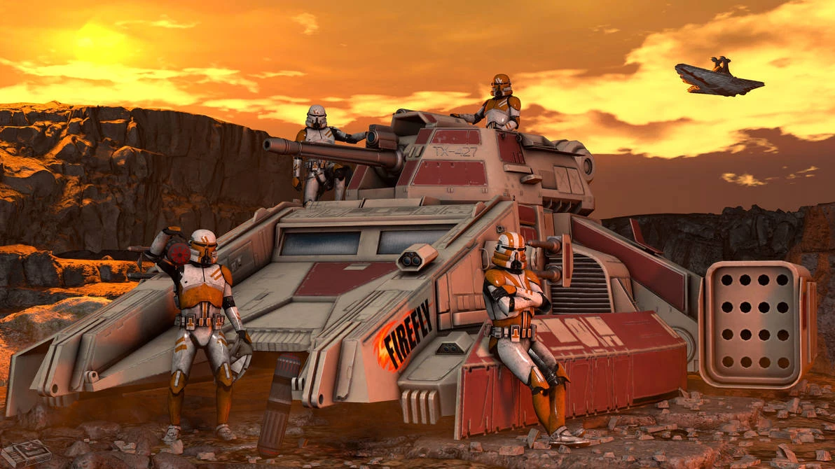 TX-427 Firefly Fighter Tank | Star Wars : The Clone Wars Fanon Wiki ...