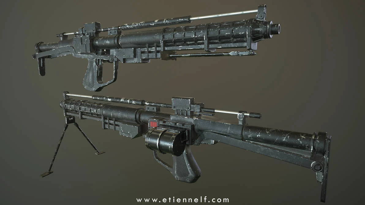 E-55 Heavy Blaster Rifle | Star Wars : The Clone Wars Fanon Wiki | Fandom
