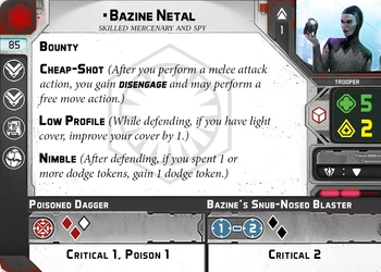 Bazine Netal | Clever Clanker's Star Wars: Legion Homebrew Wiki | Fandom