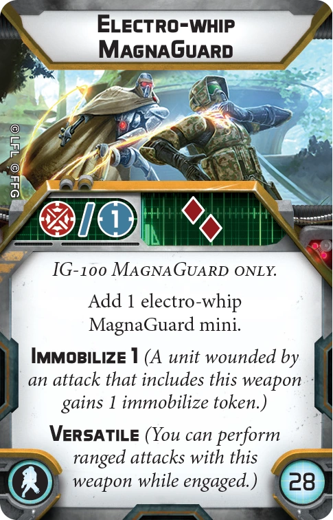 Electro-whip MagnaGuard | Starwarslegion Wiki | Fandom