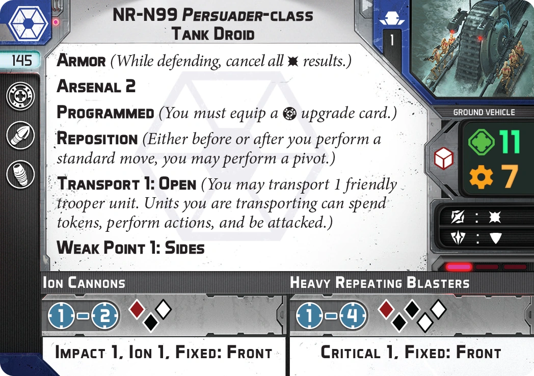 NR-N99 Persuader-Class Tank Droid | Starwarslegion Wiki | Fandom