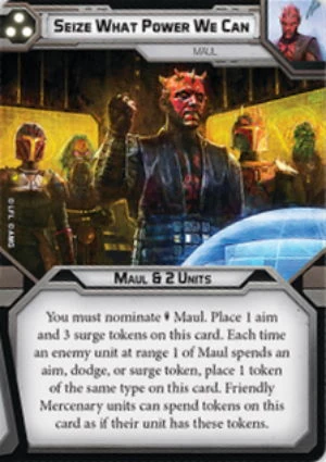 Seize What Power We Can | Starwarslegion Wiki | Fandom