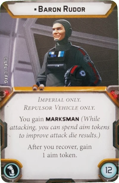 Baron Rudor | Starwarslegion Wiki | Fandom