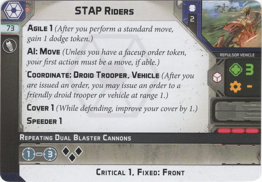 STAP Riders | Starwarslegion Wiki | Fandom
