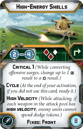 High-Energy Shells | Starwarslegion Wiki | Fandom