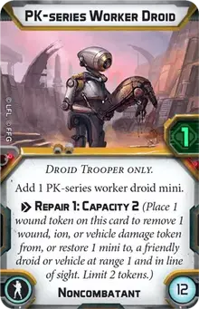PK-series Worker Droid | Starwarslegion Wiki | Fandom