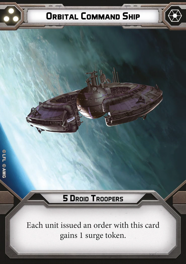 Orbital Command Ship | Starwarslegion Wiki | Fandom