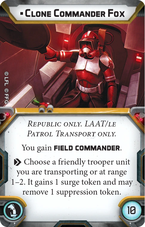 Clone Commander Fox | Starwarslegion Wiki | Fandom