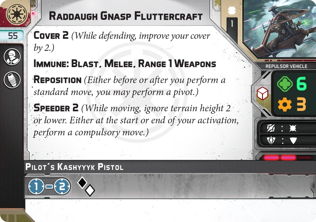 Raddaugh Gnasp Fluttercraft | Starwarslegion Wiki | Fandom