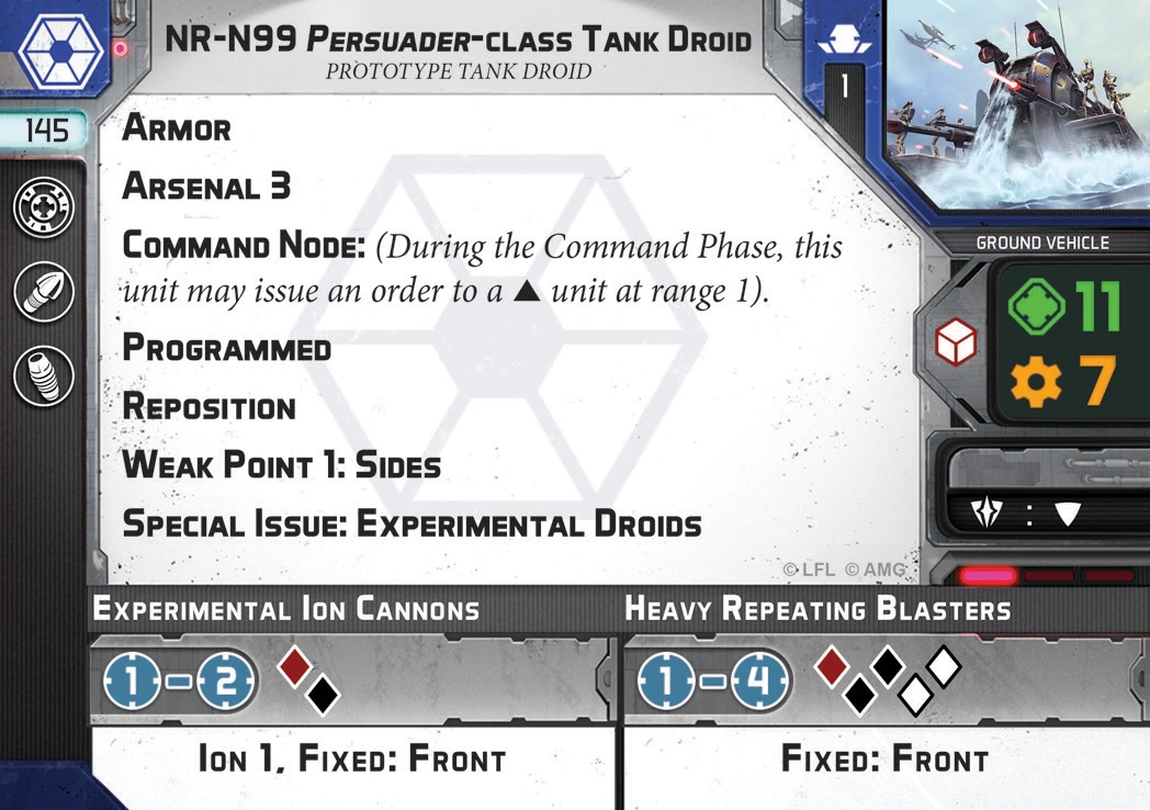 NR-N99 Persuader-Class Tank Droid (Prototype Tank Droid ...