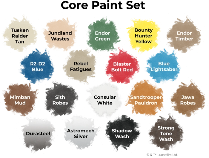 Core Paint Set | Starwarslegion Wiki | Fandom