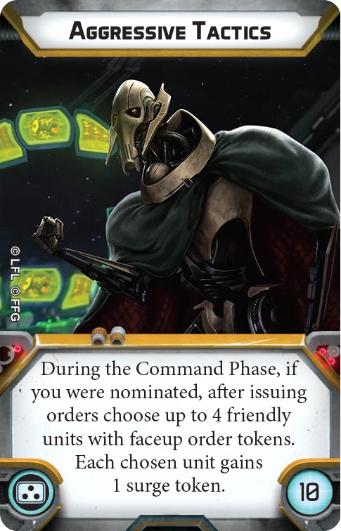 Aggressive Tactics | Starwarslegion Wiki | Fandom