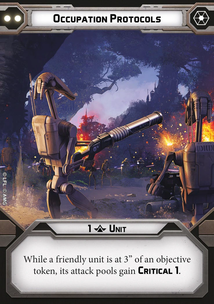 Occupation Protocols | Starwarslegion Wiki | Fandom