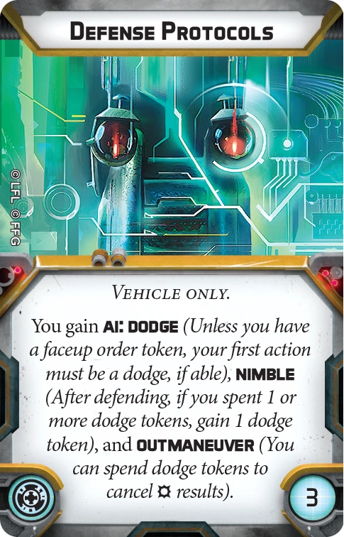Defense Protocols | Starwarslegion Wiki | Fandom