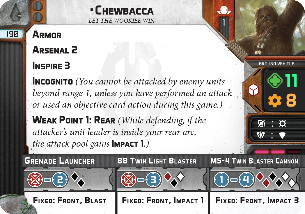 Chewbacca (Let the Wookiee Win) | Starwarslegion Wiki | Fandom