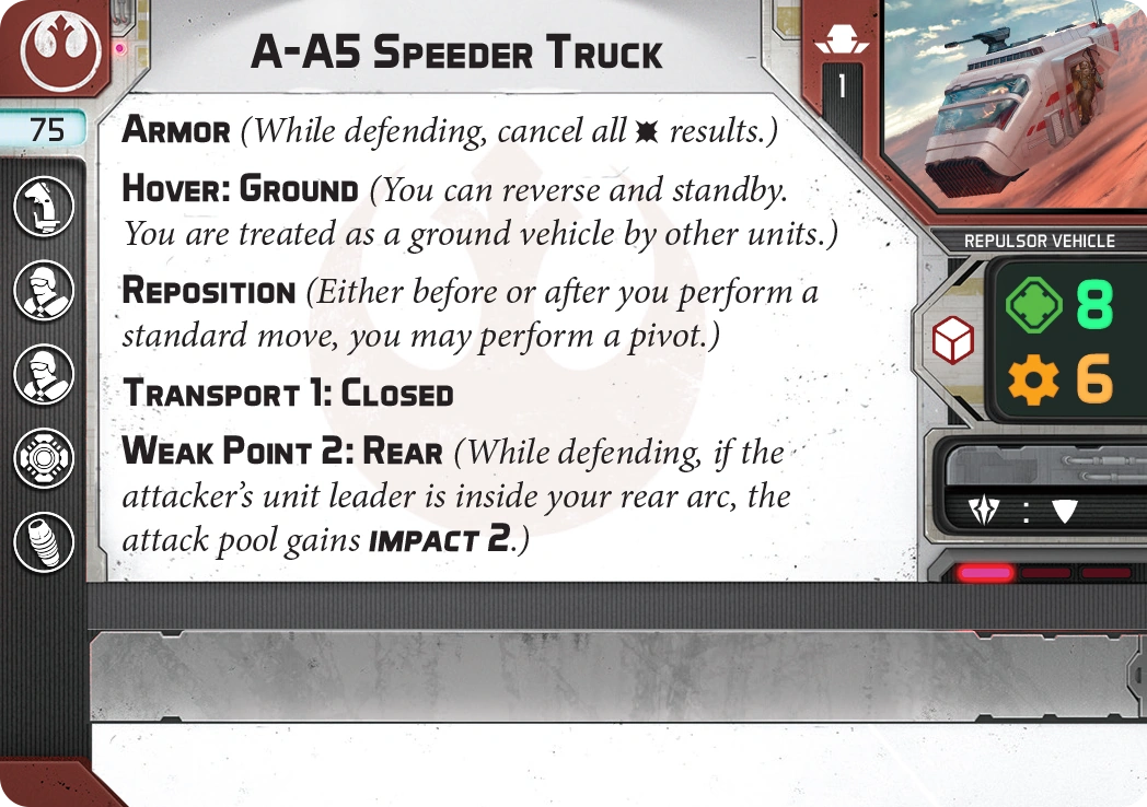 A-A5 Speeder Truck | Starwarslegion Wiki | Fandom