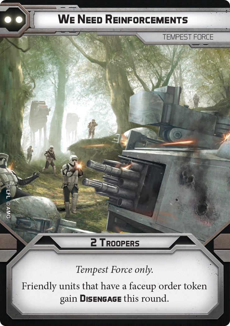 We Need Reinforcements | Starwarslegion Wiki | Fandom