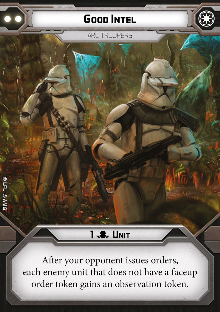 Good Intel | Starwarslegion Wiki | Fandom