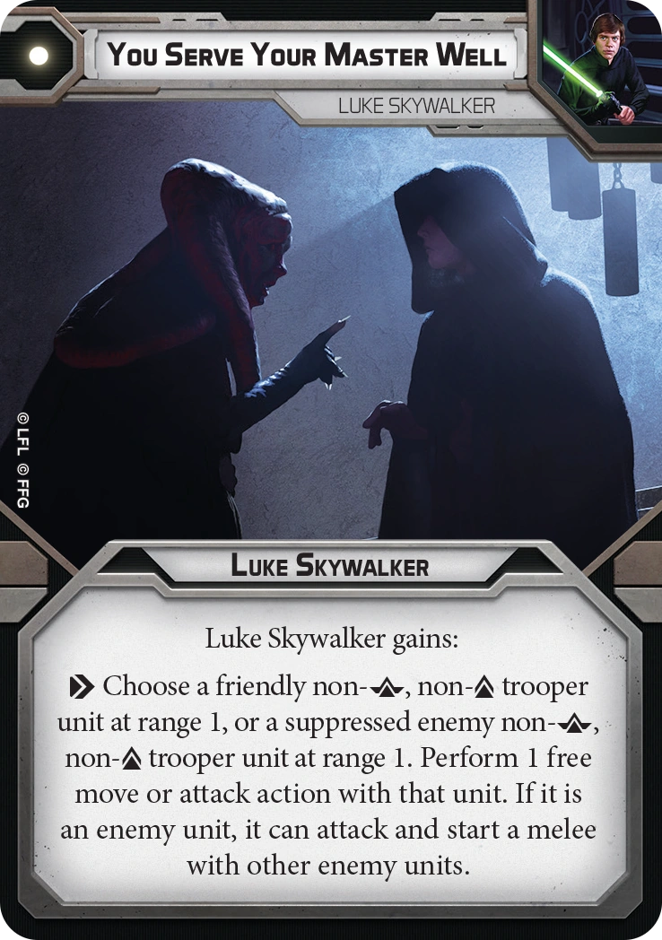 You Serve Your Master Well | Starwarslegion Wiki | Fandom