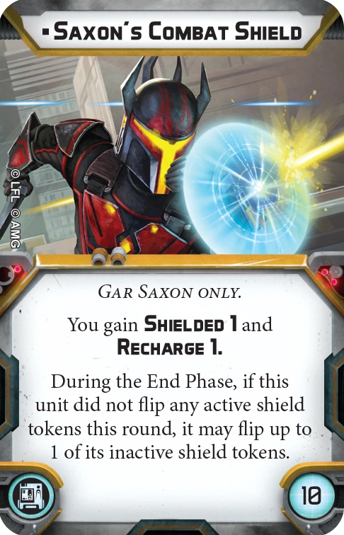 Saxon's Combat Shield | Starwarslegion Wiki | Fandom