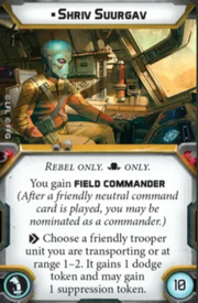 Shriv Suurgav | Starwarslegion Wiki | Fandom