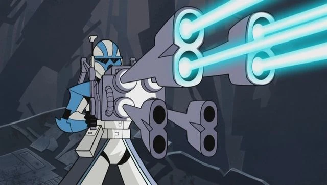 Reciprocating Quad Blaster | Force Wars Wiki | Fandom