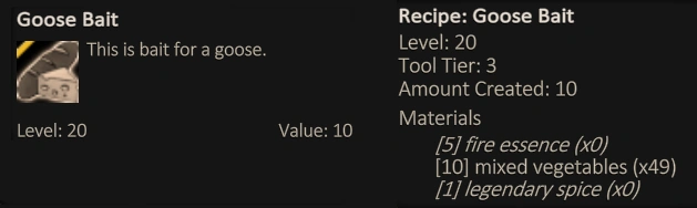Goose Bait - Official Stash Wiki