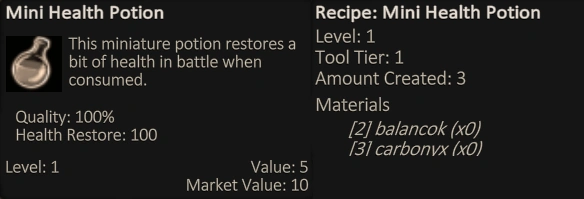 Mini Health Potion - Official Stash Wiki