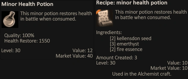 Minor Health Potion - Official Stash Wiki