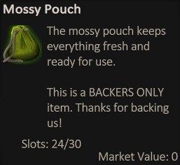 Mossy Pouch - Official Stash Wiki