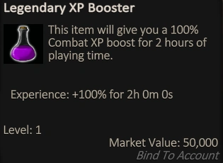 Legendary XP Booster - Official Stash Wiki