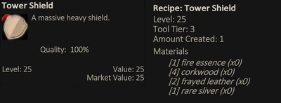 Tower Shield - Official Stash Wiki