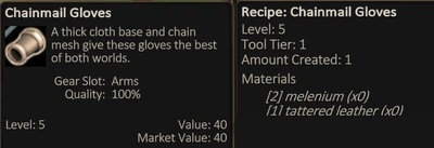 Chainmail Gloves - Official Stash Wiki
