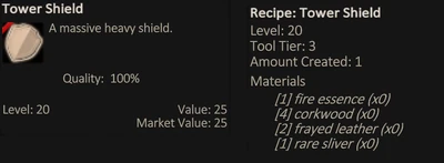 Tower Shield - Official Stash Wiki