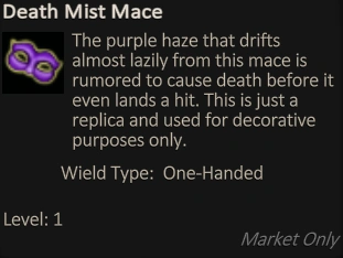 Death Mist Mace - Official Stash Wiki
