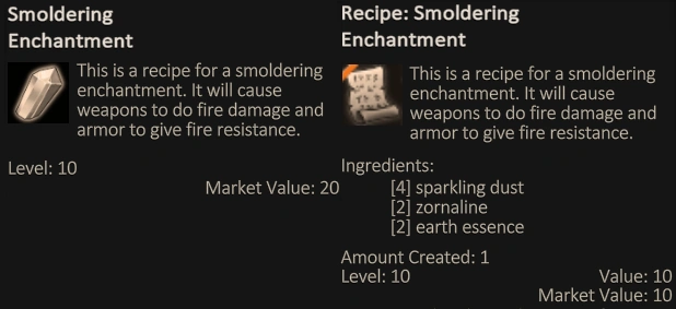 Smoldering Enchantment - Official Stash Wiki
